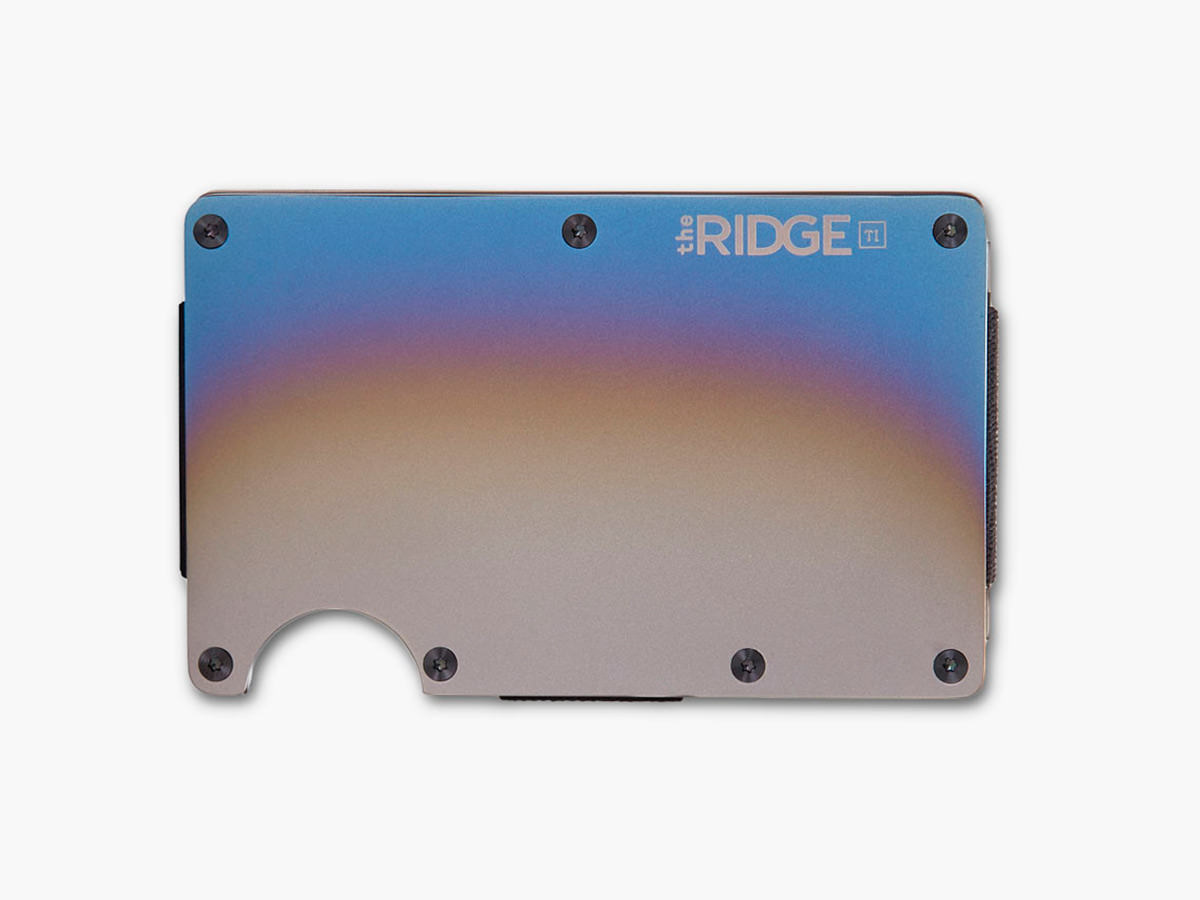 The Ridge Burnt Titanium Wallet - 임볼든(IMBOLDN)